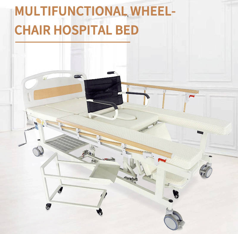 Multifunctional Wheel Chair Hospital Bed -Dragon Medical Co., Ltd.