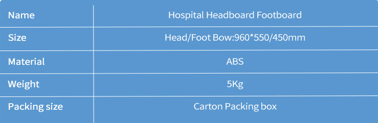 Hospital Bed Headboard And Footboard - Dragon Medical Co., Ltd.